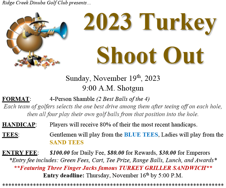 Golf Lessons - Ridge Creek Dinuba Golf Club